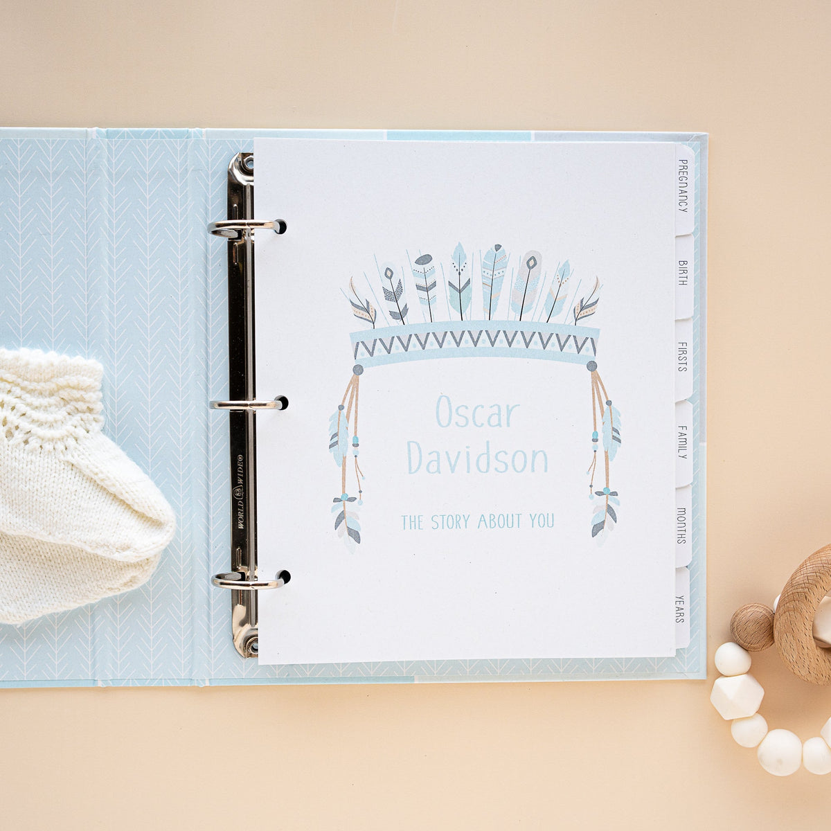 Australian-made Personalised Baby Keepsake Books & Record Journals ...