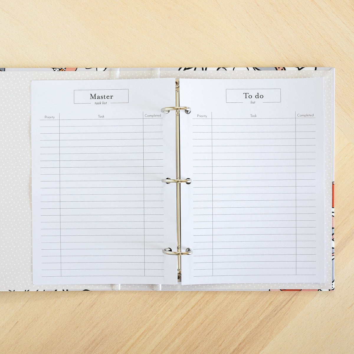The 'List Maker' Bundle | Binder Planner Inserts – Bullet Planner