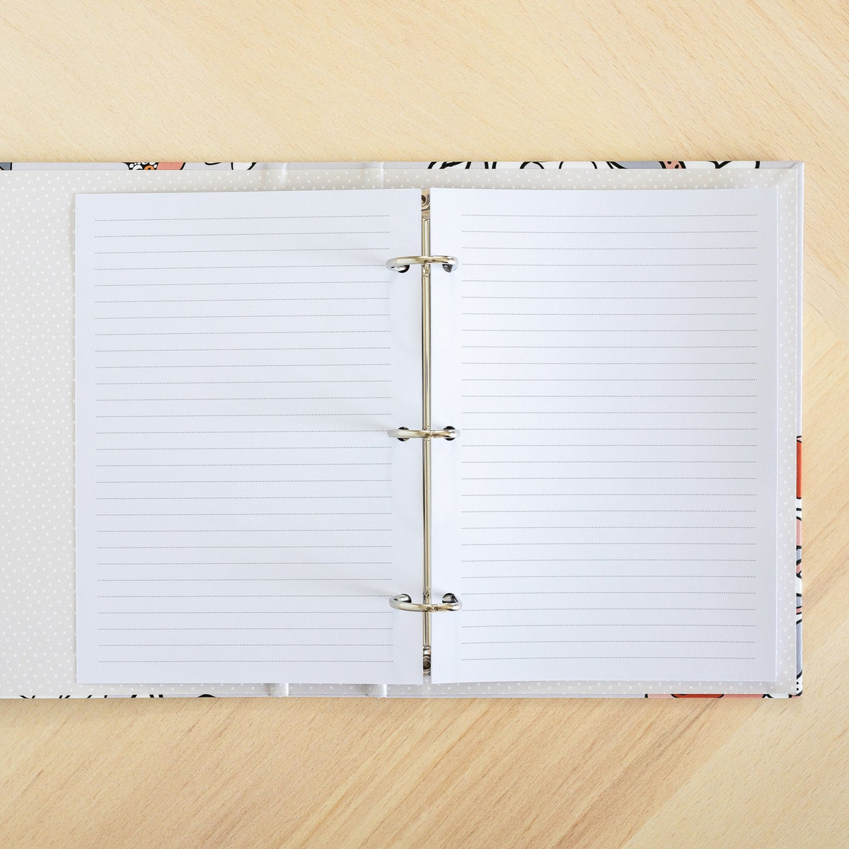 Lined Pages | Binder Planner Inserts – Bullet Planner